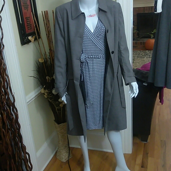 Kasper | Jackets & Coats | Kasper Ladies 4 Button Trench Coat | Poshmark